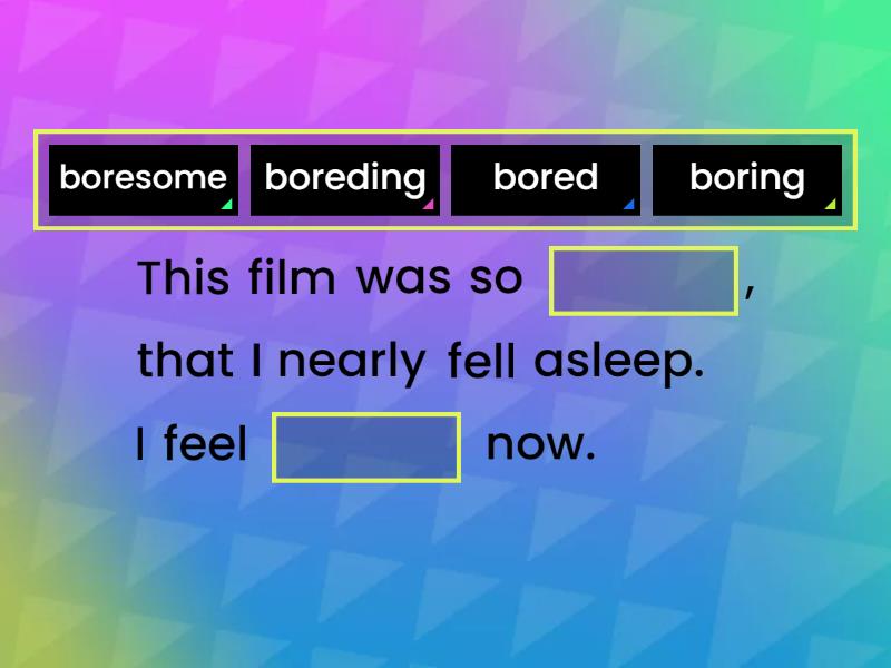 Progression 1 | Unit 8 • Final Review [A] - Completar la frase