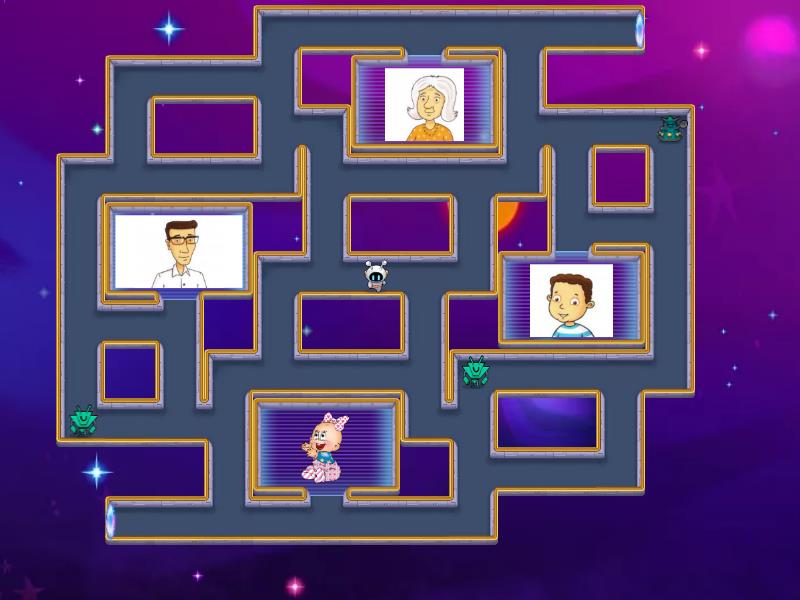 FF Starter Unit 4 Family - Maze chase