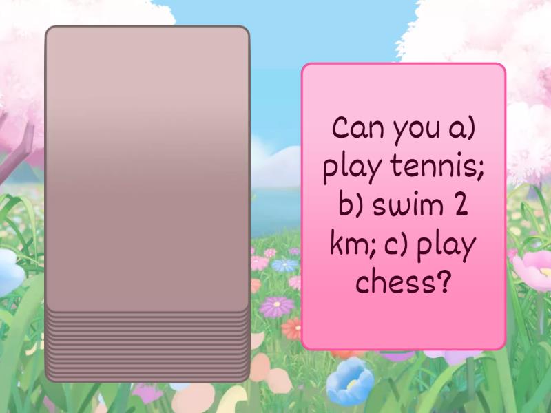 Can - Speaking cards