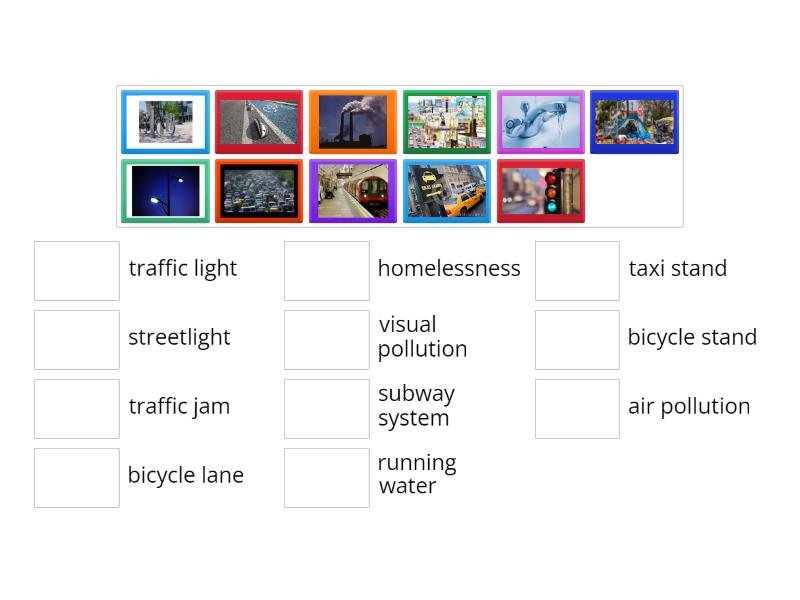 City problems - Une las parejas