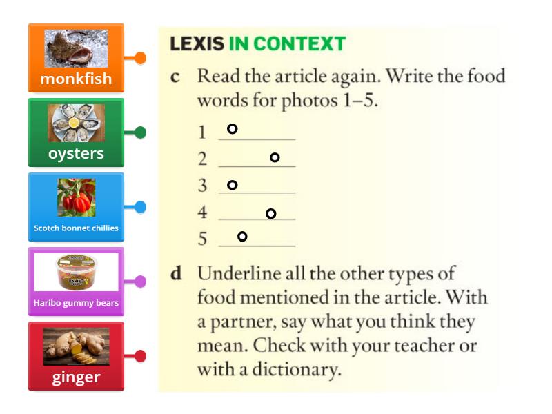 Lexis - Labelled diagram