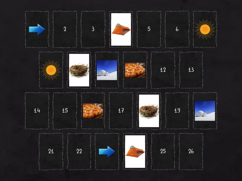 Vocabulary Memory Game - Matching pairs