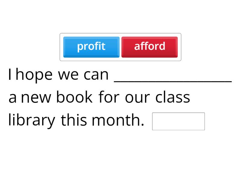 Grade 5: Complete the sentence "Fresh Idea" part 1 - Complete a frase