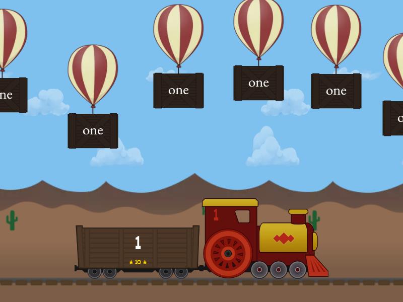 Catch Numbers 1-20 - Balloon pop