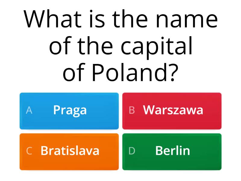 Polish QUIZ - Cuestionario