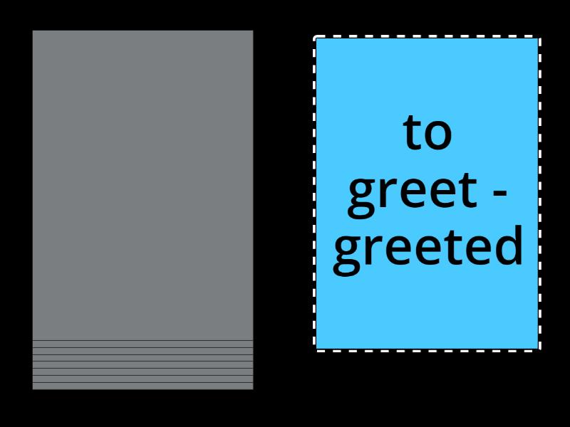 Irregular and regular verbs "On a train ride" - Speaking cards