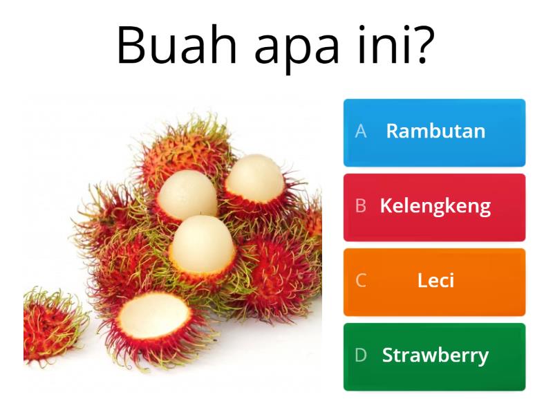 Mengenal Buah - Quiz