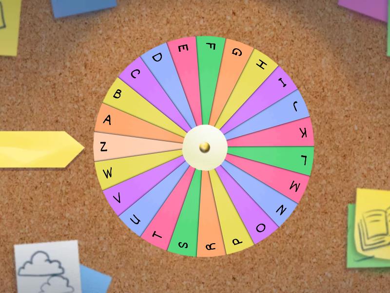 Alphabet - Random wheel