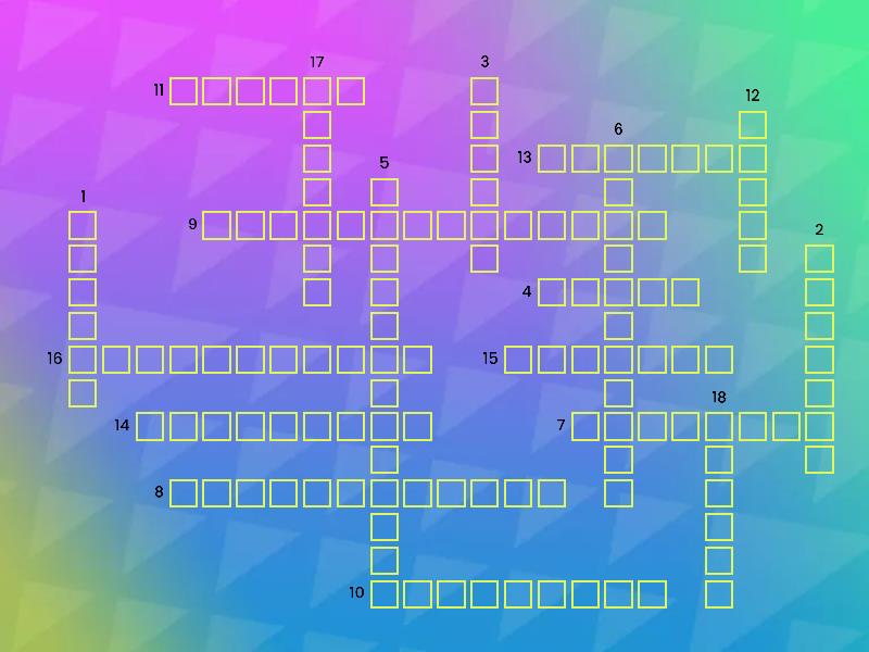 Revision 2U + 3A/3B B1+ - Crossword