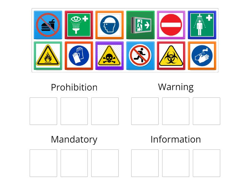 Lab Signs - Group sort
