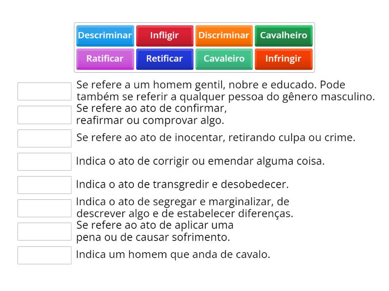 Significado das palavras 3 - It's a Match