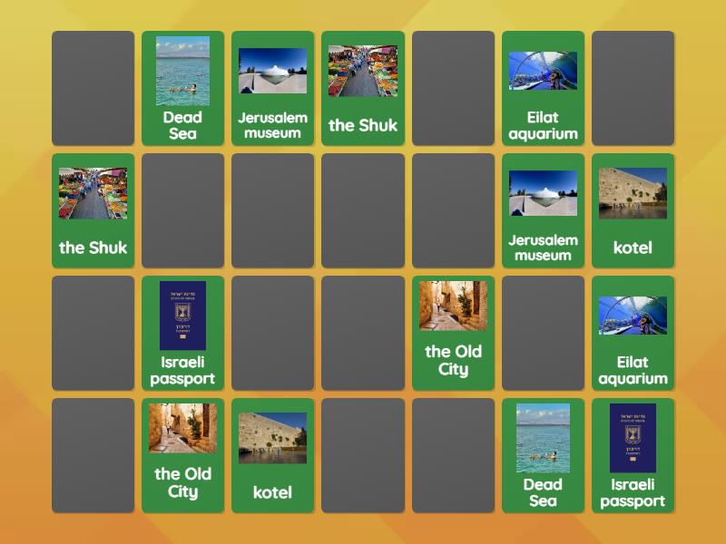 israel_matching - Matching pairs