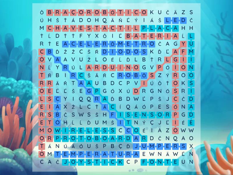 kit Robótica - Wordsearch