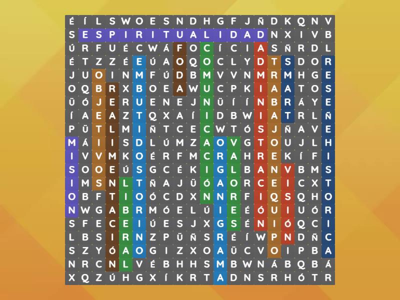 Principios de Admi - Sopa de letras