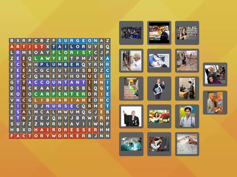 Jobs - Wordsearch