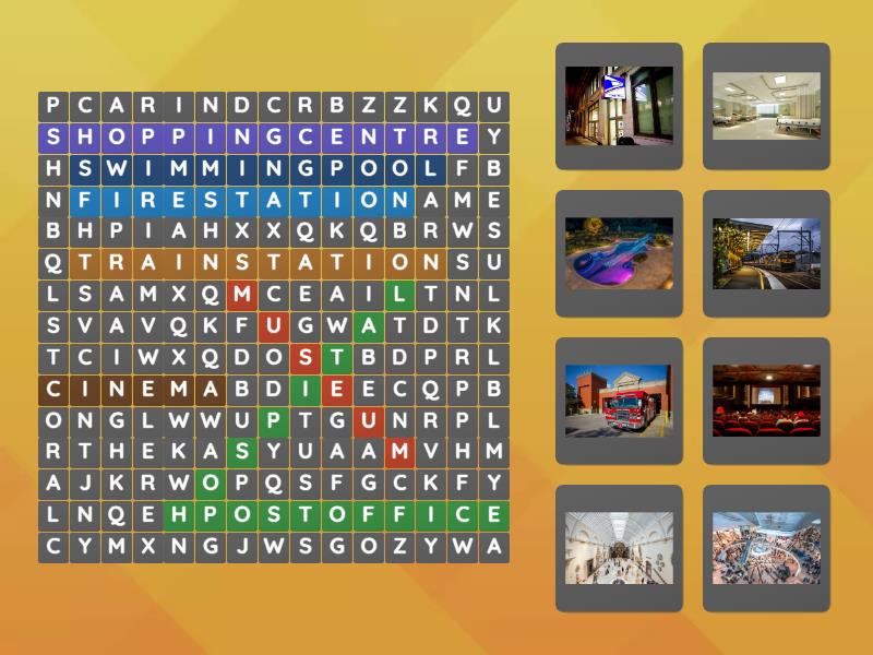 Our Town - Wordsearch
