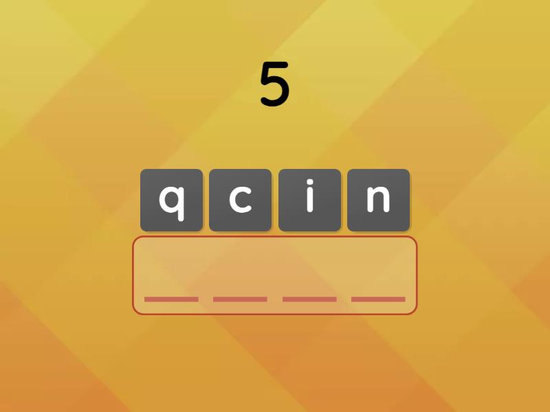 5 - 15 - Anagram