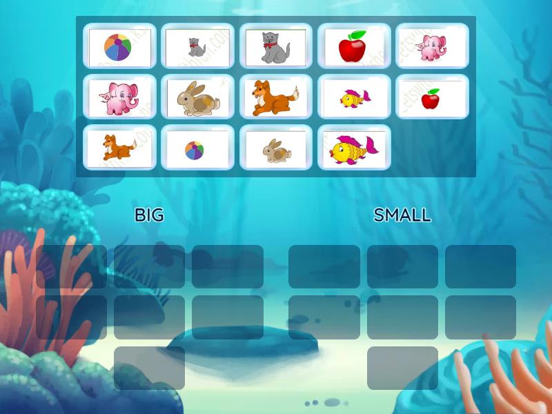 sorting big or small fly high 1 - Group sort