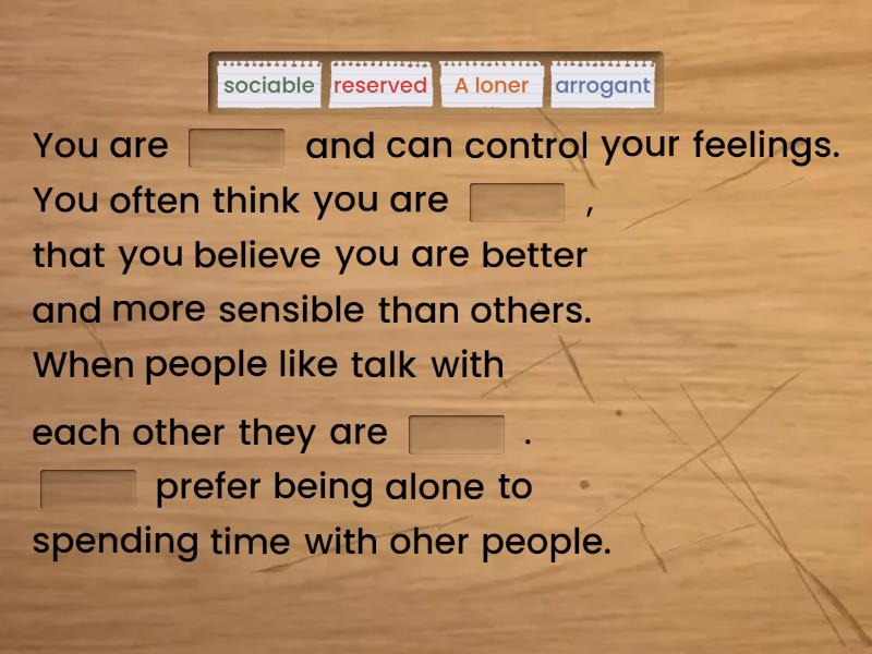 complete the sentense - Complete the sentence