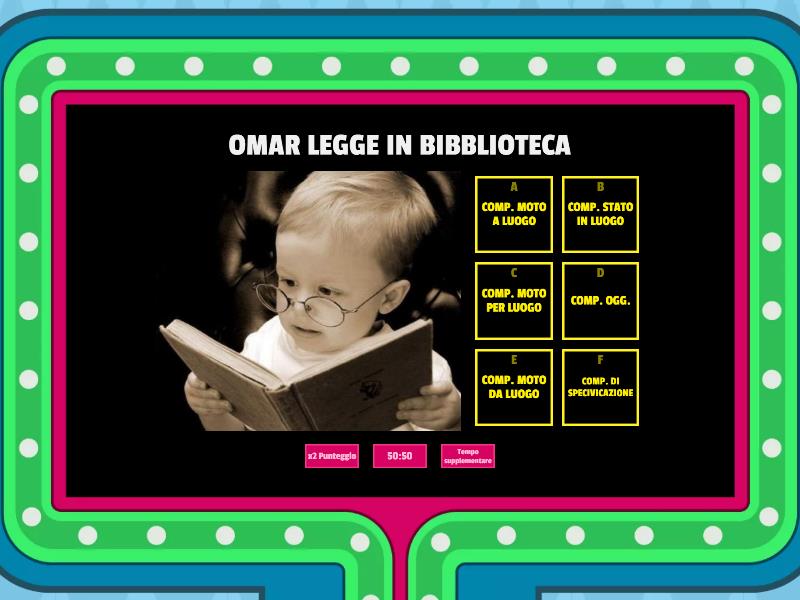 COMPLEMENTI - Gameshow quiz