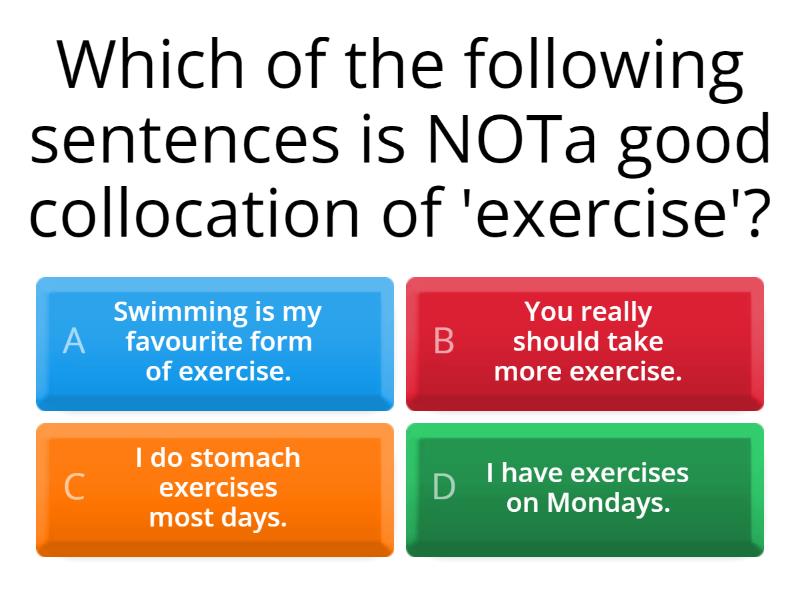 ILLNESS: COLLOCATIONS - Quiz