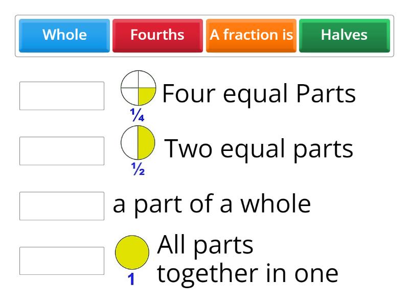 Fractions - Match up