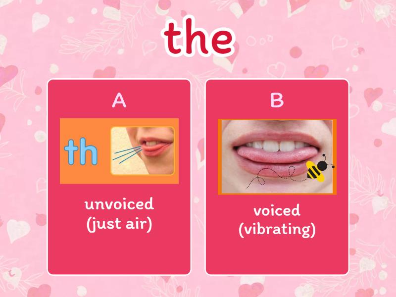 Which Sound of TH? Voiced or Unvoiced? - Quiz