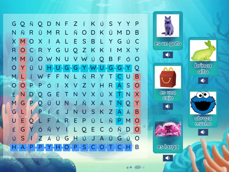 poppy playtime - Wordsearch