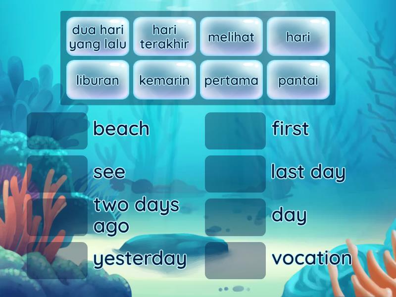 Match the word - Match up