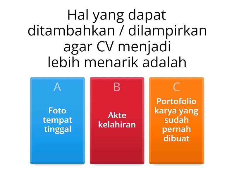 14. Pop-up Quiz: Tutorial Membuat Bahan Presentasi Singkat - Cuestionario