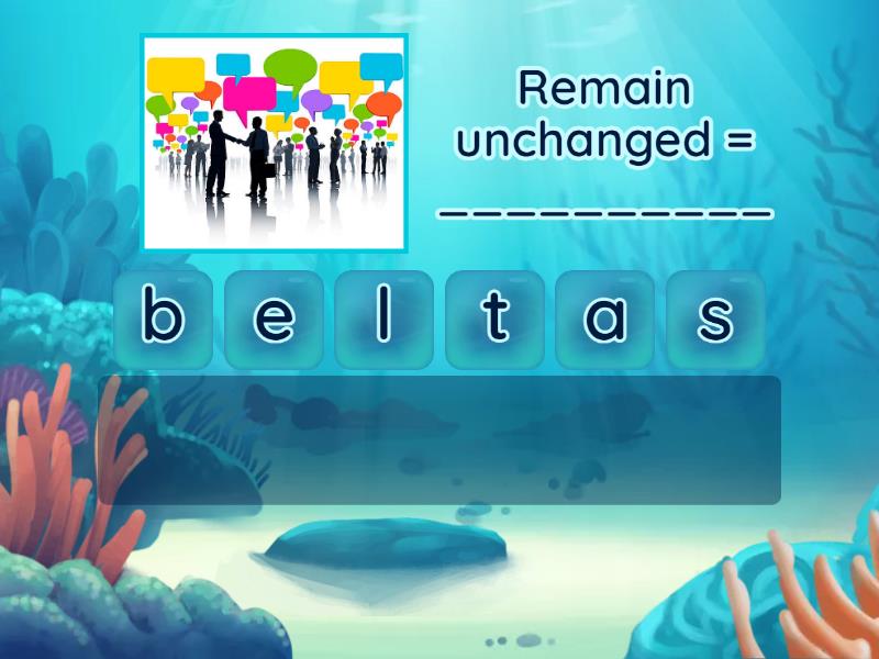 PRACTICE LESSON 1 - Anagram