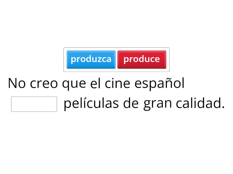 Opinión con indicativo o subjuntivo B1-B2 - Complete the sentence