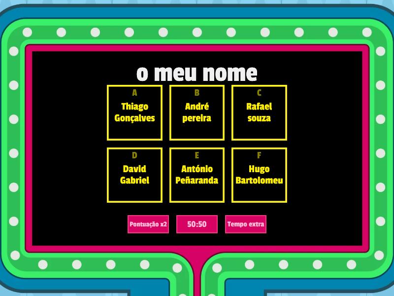 gama show dificil! - Concurso de preguntas