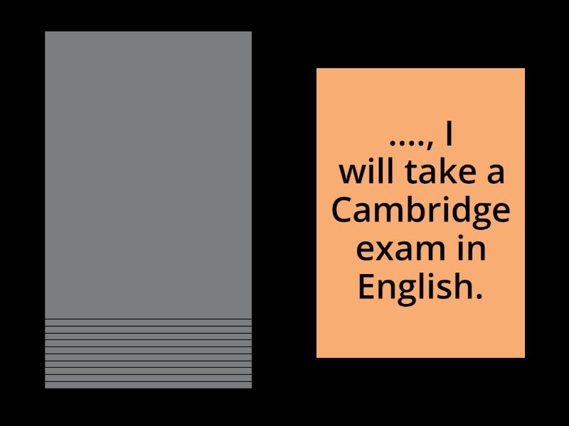 The First Conditional - Speaking cards