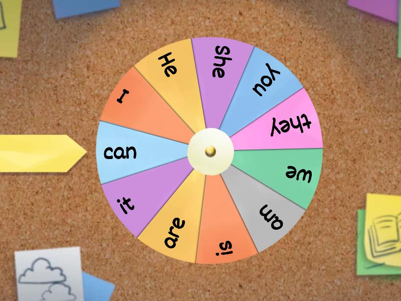 sight words 2 - Random wheel