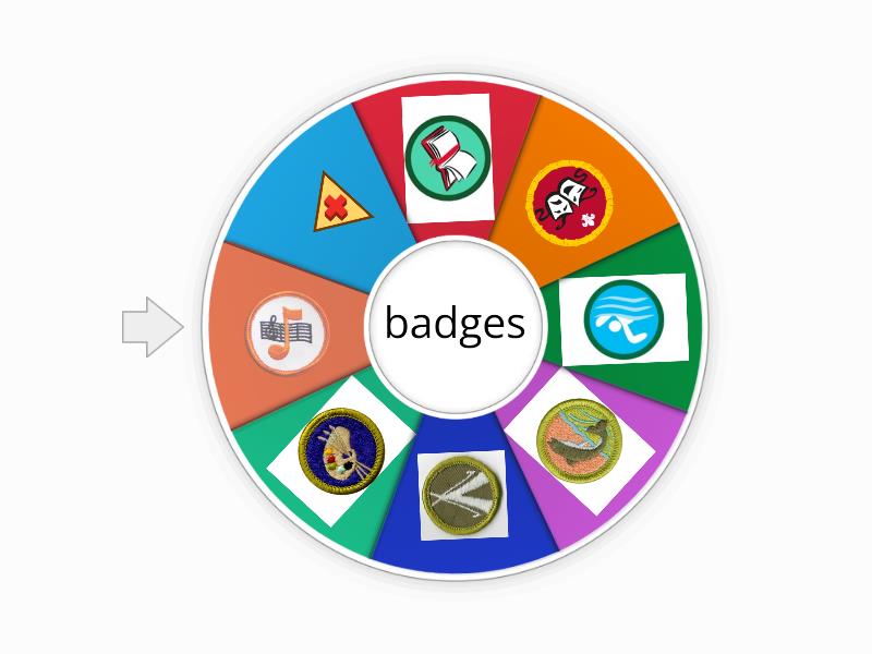 badges - Spin the wheel