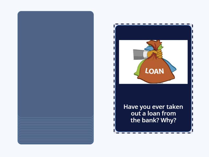 Speaking: Money - Speaking cards