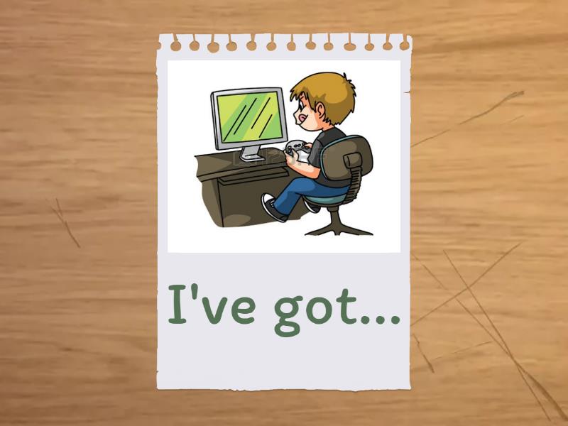 I've got - Flash cards