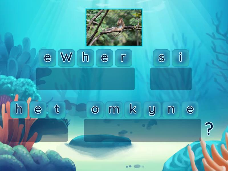 STARTERS REORDERING - Anagram