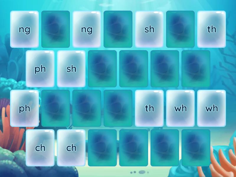 Homework - diagraph revision - Matching pairs