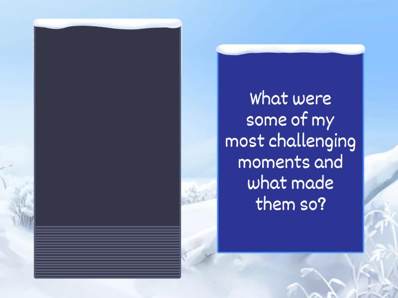 End of Session Reflection Discussion - Speaking cards