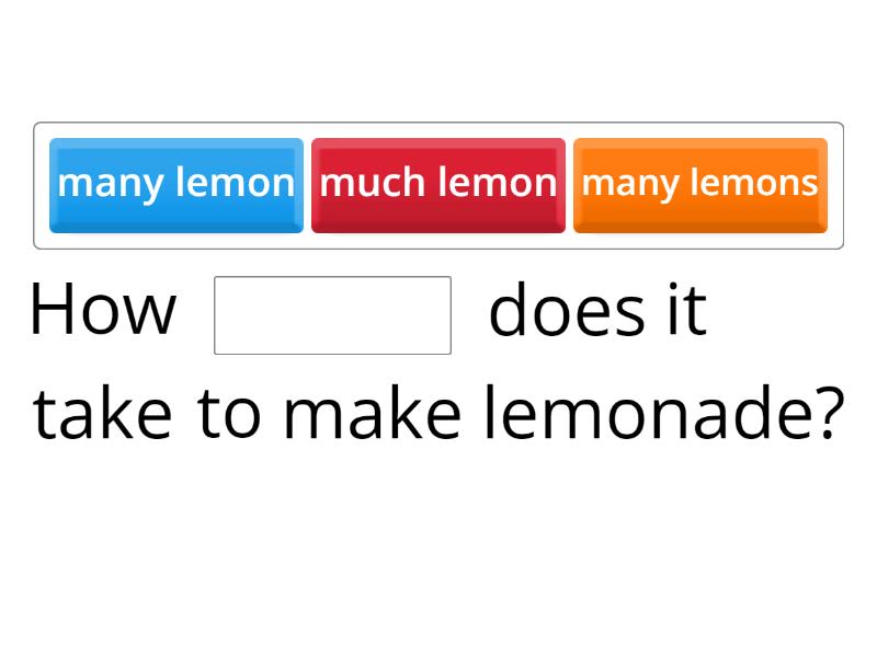 How many/how much - Complete the sentence