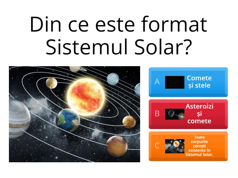 Sistemul Solar - Quiz