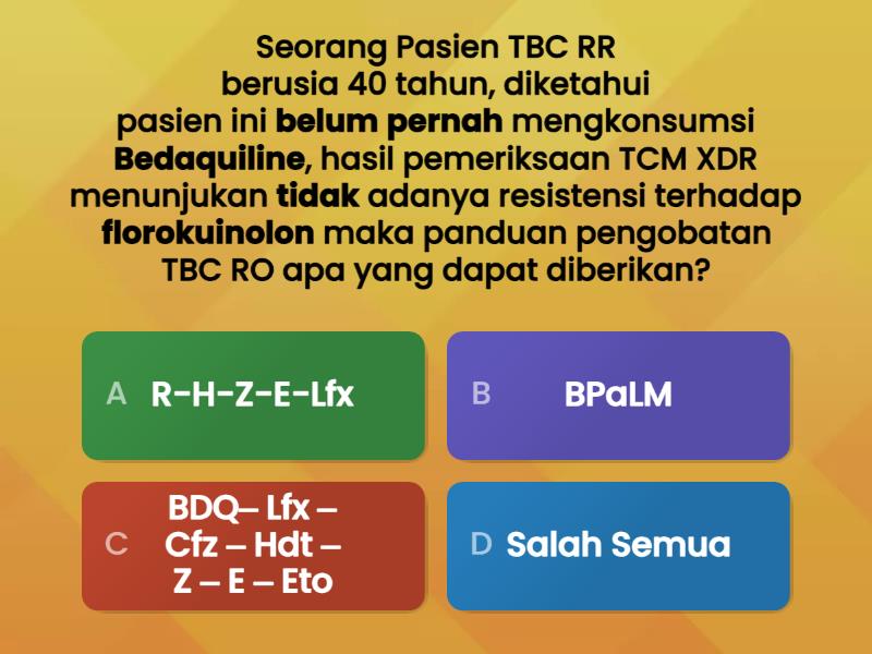Post Test Workshop Inisiasi TBC RO - Quiz