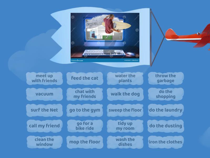 Daily routine (Part 2) - Find the match