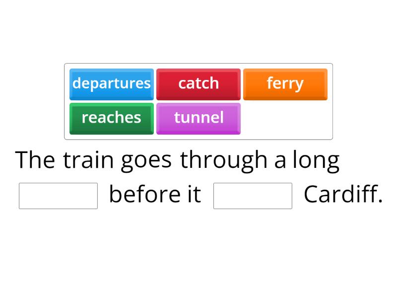 Transport - Complete the sentence