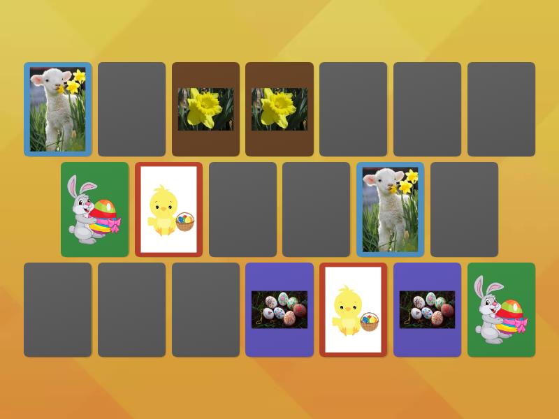 Easter - Matching pairs