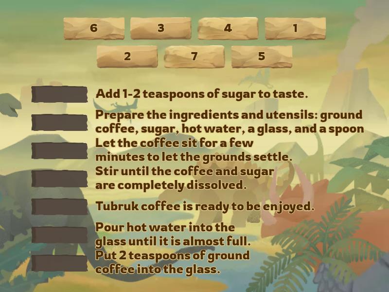 Procedure text - Match up