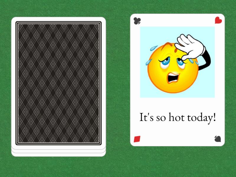 x how to complain - Speaking cards