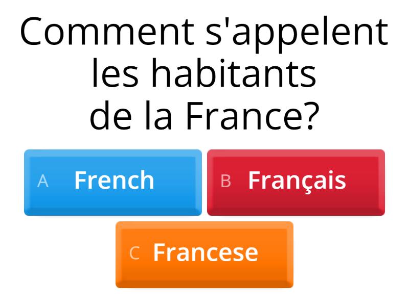La france et ses symbols - Cuestionario